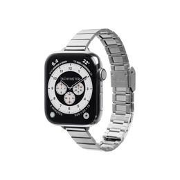 Laut! LAUT Smartwatch-Armband Laut Links Petite für Apple Watch 38/40/41 silber
