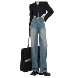 RUZU UG Stretch-Jeans Damenjeans Skinny Jeans Lässige Hose mit hoher Taille Slim-Fit Jeans