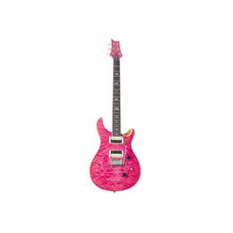 PRS E-Gitarre, SE Custom 24 Quilted Bonnie Pink