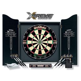 Winmau Dartscheibe Dartboard Set „XTREME“ inklusive Cabinet