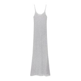 Pull&Bear Pull&bear Kleid Damen Gr&ouml;&szlig;e 38 grau / silber