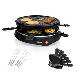 Setpoint Raclette, Tischgrill für 2-6 Personen Crepesmaker