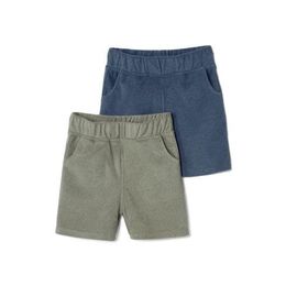 Tchibo 2 Kinder-Shorts - Blau - Baby - Gr.: 62/68