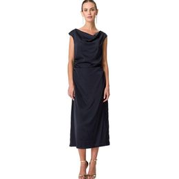 Zero Maxikleid mit Wasserfallausschnitt (1-tlg) drapiert /gerafft