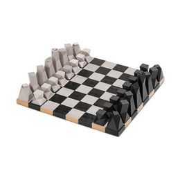 Tchibo Design-Schachspiel - Schwarz - Kinder