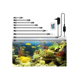 Randaco LED Aquariumleuchte 18-112cm LED Aquarium Unterwasser Mollusken Wasserdicht Aquarium Lampe