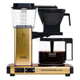 Moccamaster KBG Select Kaffeemaschine gold, 4-10 Tassen