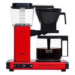 Moccamaster KBG Select rot Kaffeemaschine rot, 4-10 Tassen