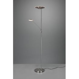 SONSTIGE TRIO-Leuchten Stehleuchte BRANTFORD (DH 41.60x180 cm) DH 41.60x180 cm grau Stehlampe Leseleuchte Deckenfluter Bogenleuchte