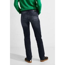 Cecil Slim-fit-Jeans aus Baumwolle mit Stretchanteil, blau