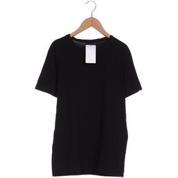 Massimo Dutti Herren T-Shirt, schwarz