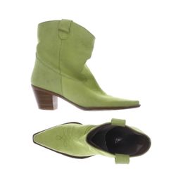 Alba Moda Damen Stiefelette, hellgrün, Gr. 38