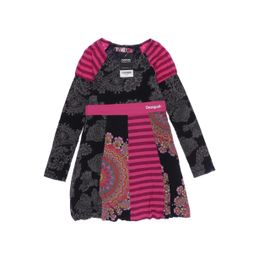 Desigual Mädchen Kleid, schwarz