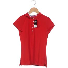 Tommy Hilfiger Damen Poloshirt, rot, Gr. 36