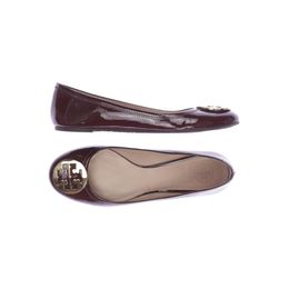 Tory Burch Damen Ballerinas, bordeaux, Gr. 11