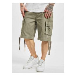 DEF Stoffhose DEF Herren Cargo Shorts (1-tlg), grün
