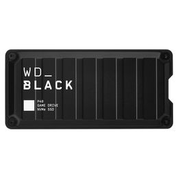 WD_Black WD_BLACK P40 Game Drive SSD externe Gaming-SSD (1 TB) 2000 MB/S Lesegeschwindigkeit, RGB mit 2 Zonen, schwarz