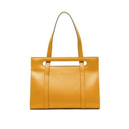 Gretchen Henkeltasche Chouchou Tote, in puristischem Design, gelb