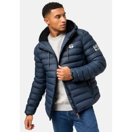 Stone Harbour Winterjacke Zaharoo Wasserdichte, gesteppte Regenjacke für den Winter, blau