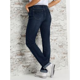 Bequeme Jeans Inspirationen Gr. 21, Kurzgrößen, blau (dark blue) Damen Jeans