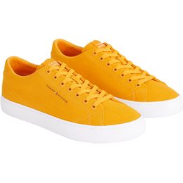 Tommy Hilfiger Sneaker, Ziernähte, Logo, für Herren, orange, 43