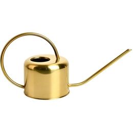 Esschert Design - Gießkanne Goldfarben 0,975 Liter aus Metall