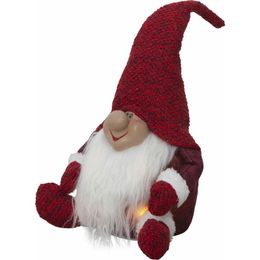 STAR TRADING - LED-Stoff-Figur 'Joylight', Santa, 4 ww led,