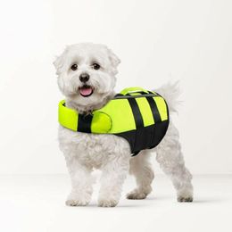 Hunde-Schwimmwesten, Hunde-Schwimmweste, tragbare aufblasbare Schwimmwesten für kleine/große/große Hunde, Grün-M (6-13 Catties Gewicht)) Hiasdfls