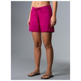 TRIGEMA Bermudas TRIGEMA Shorts mit praktischem Kordelzug (1-tlg), rosa