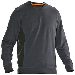 Jobman Workwear - Jobman Sweatshirt 5402 Grau/Schwarz Gr. 3XL - Grau