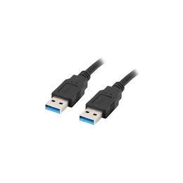 Lanberg - CA-USBA-30CU-0010-BK USB-Kabel 1 m 3.0 usb a Schwarz