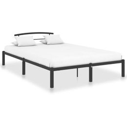 Bettgestell, Schlafzimmerbett/Doppelbett, Erwachsenenbett Schwarz Metall 120x200 cm XTJTE587266 MAISONCHIC