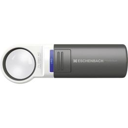 Eschenbach 151112 Handlupe mit LED-Beleuchtung Vergrößerungsfaktor: 12.5 x Linsengröße: (Ø) 35 mm