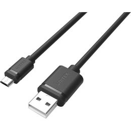 Unitec - unitek Y-C451GBK USB-Kabel 1 m usb 2.0 usb a Micro-USB b Schwarz