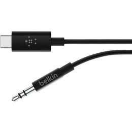 Belkin - RockStar™ 3.5mm Audio Cable with usb-c™ Connector Audio-Kabel usb c Schwarz