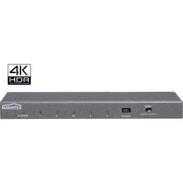 Marmitek - Split 614 uhd 2.0 4 Port HDMI-Splitter 3D-Wiedergabe möglich, Metallgehäuse, Ultra HD-fähig
