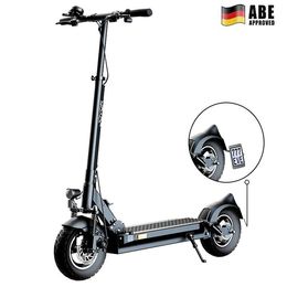 E-Scooter Mit Straßenzulassung (ABE) JOYOR Y8-S, 500W 48V 26Ah(1248Wh) 75KM 20km/h, Vorder- & Hinterradaufhängung,10" Reifen