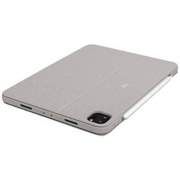 Logitech Combo Touch Tablet-Cover Apple iPad Pro 11-inch (1st, 2nd, and 3rd generation) Back Cover Grau