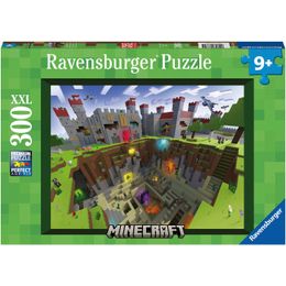 Ravensburger Puzzle Minecraft Cutaway, 300 Puzzleteile, Made in Germany; FSC® - schützt Wald - weltweit, bunt