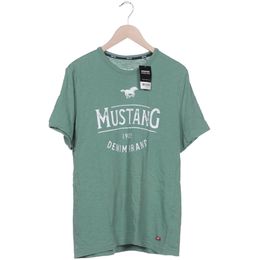 Mustang Herren T-Shirt, grün, Gr. 52