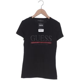 Guess Damen T-Shirt, schwarz, Gr. 34