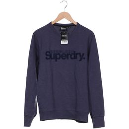 Superdry Herren Sweatshirt, marineblau, Gr. 54