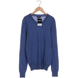 Galeries Lafayette Herren Pullover, blau, Gr. 46