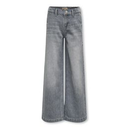 KIDS Only Weite Jeans KOGCOMET WIDE LEG DNM MAT624 NOOS, grau
