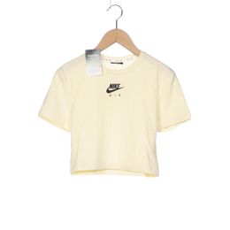 Nike Damen T-Shirt, cremeweiß