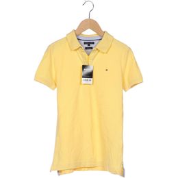 Tommy Hilfiger Damen Poloshirt, gelb, Gr. 34