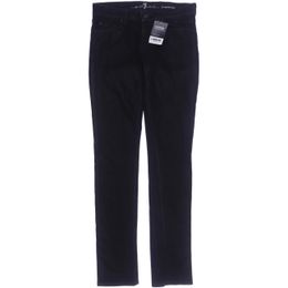 7 For All Mankind Damen Jeans, schwarz, Gr. 27