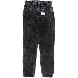 MONKI Damen Jeans, schwarz, Gr. 25