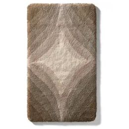 Badematte Kleine Wolke Badematten Gr. halbrund (50cm x 80cm),, beige Badgarnituren