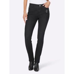 Heine Bequeme Jeans, schwarz